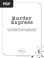 Murdle One More Thing | PDF | Cipher | Secrecy