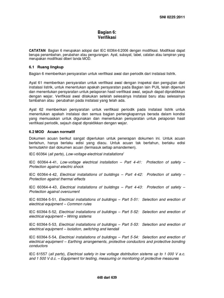 Bab 6 PUIL 2011 | PDF