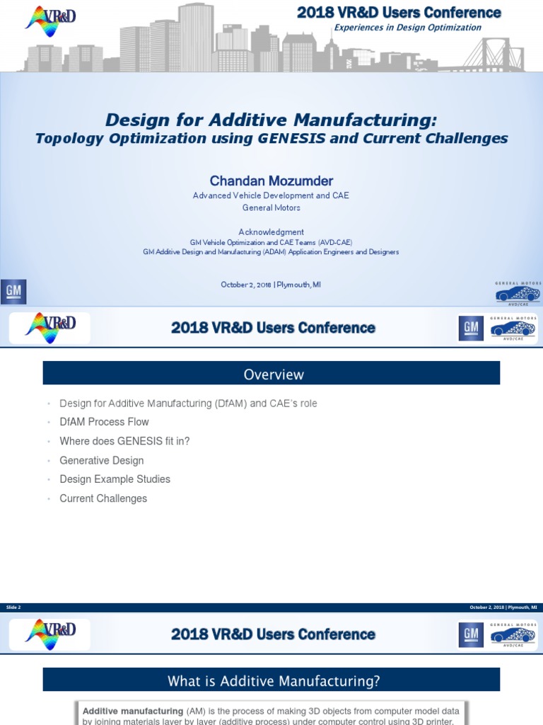 Design For Additive Manufacturing | PDF | 3 D Printing | Secondary ...