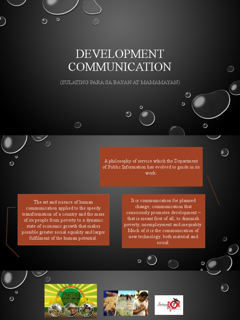 Development Communication | PDF | Communication | Science