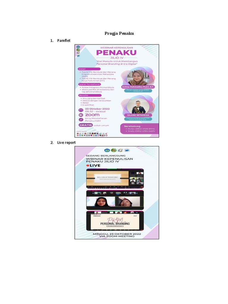 Progja Penaku | PDF