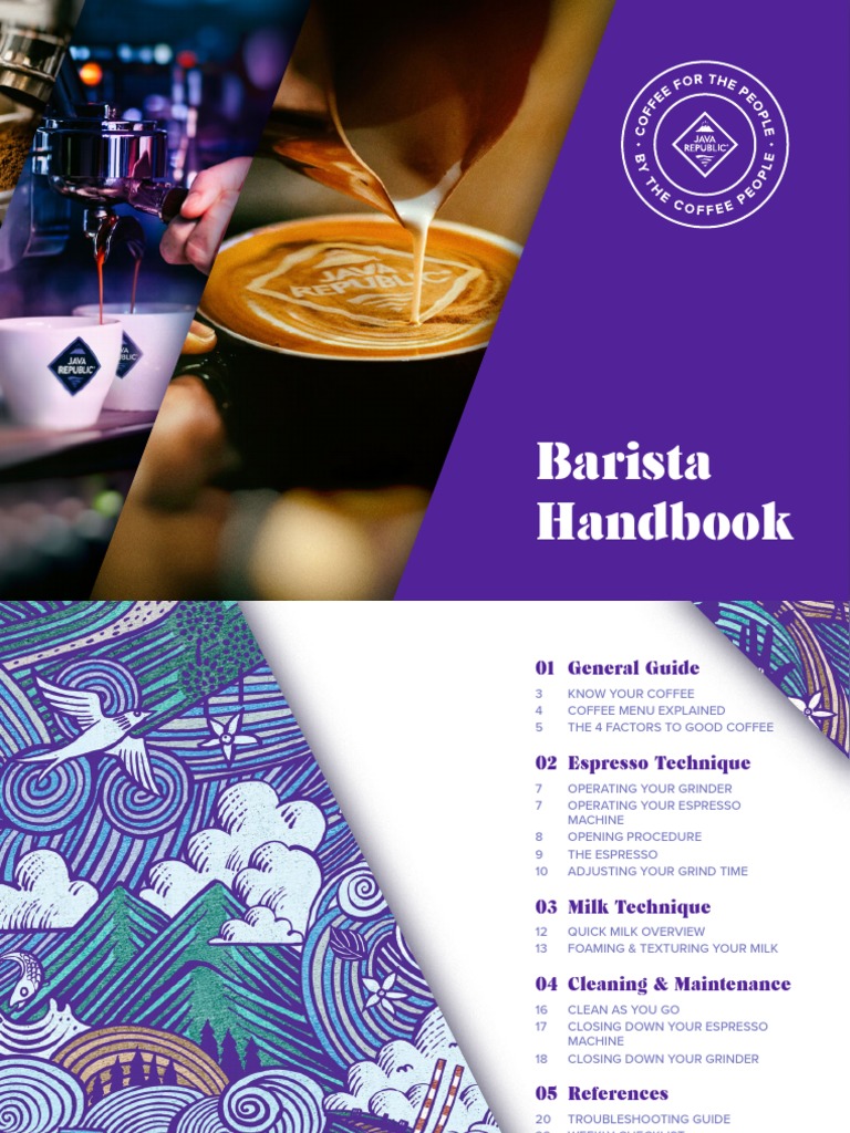 Barista Handbook Final 2022 | PDF | Coffee | Drink