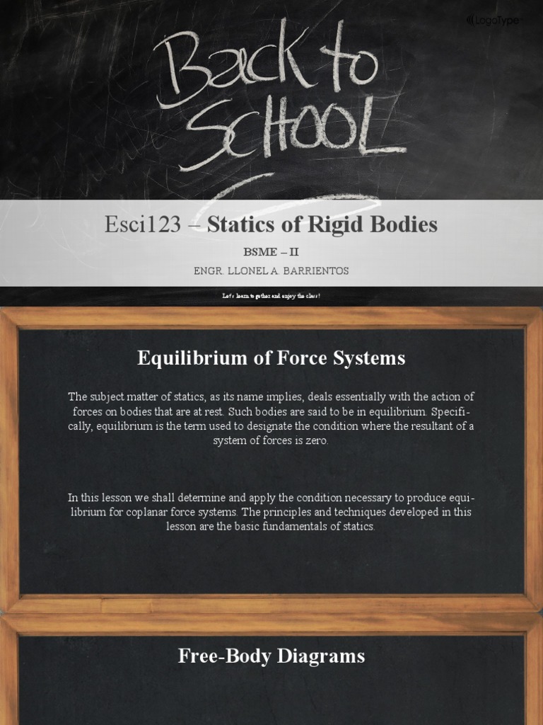 8 Equilibrium of Force Systems | PDF | Force | Mechanical Engineering