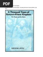 Chronological List of Kings of Rwanda | PDF | Tutsi | Rwanda