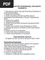 Tagalog Rosary Guide | PDF