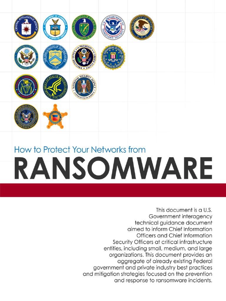 Technical Document Ransomware Prevention and Response | PDF ...