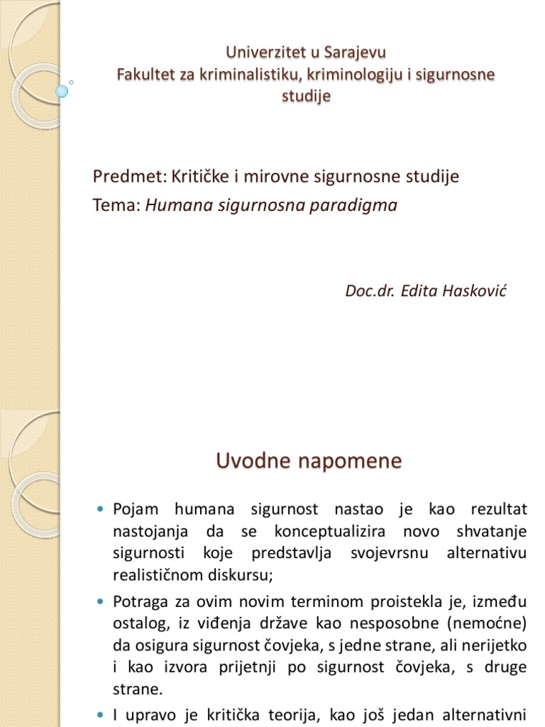 Cetvrta Prezentacija | PDF