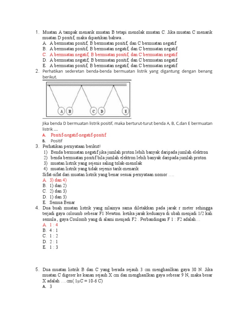 Soal Fisika Listrik Lanjut | PDF