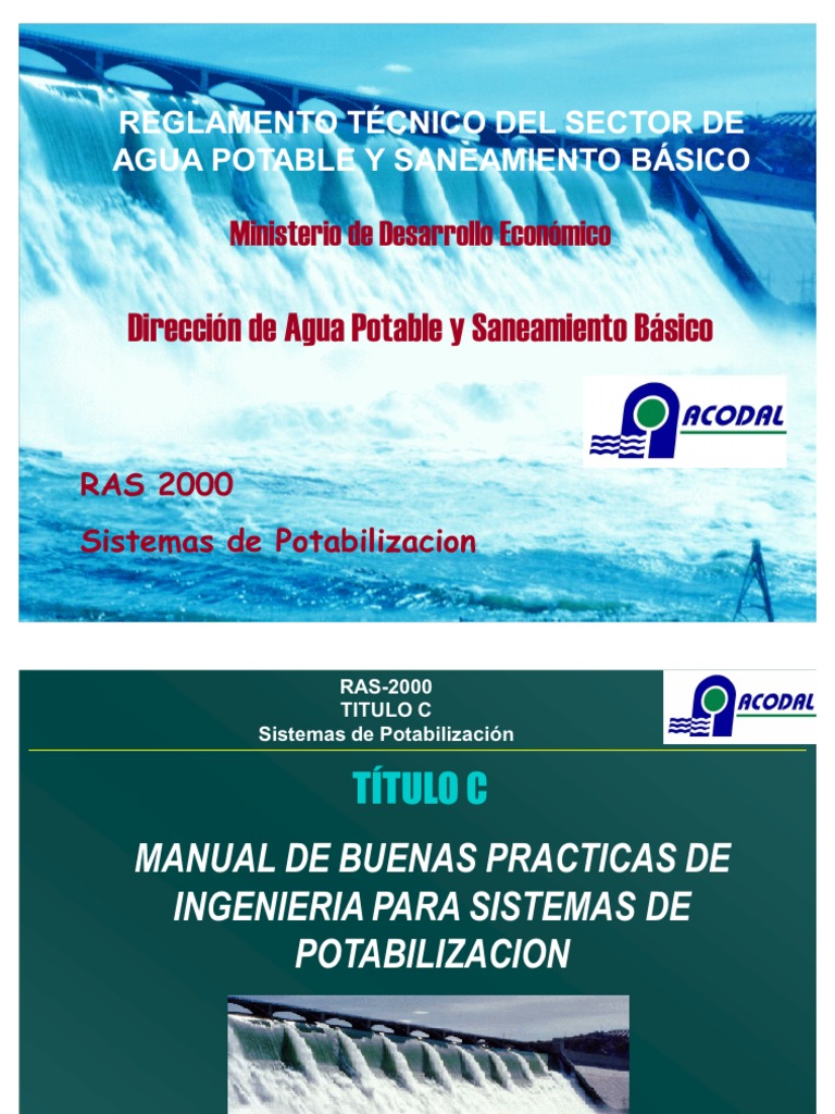 Ras Aguas | PDF | Agua potable | Laboratorios