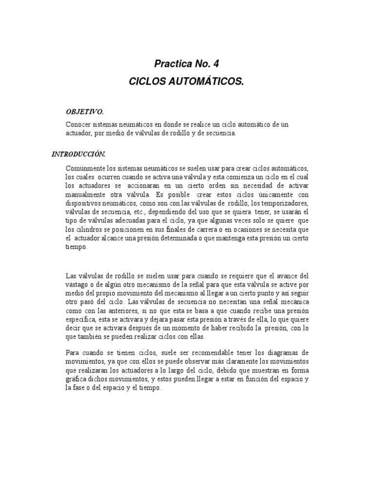 Practica No4 NeH | PDF | Neumática | Bomba