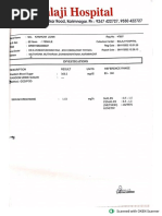 Hospital Final Bill | PDF