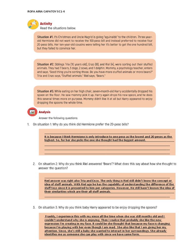 Prof-Ed: The Child and Adolescent Learners and Learning Principle Module 1 | PDF | Psychological ...