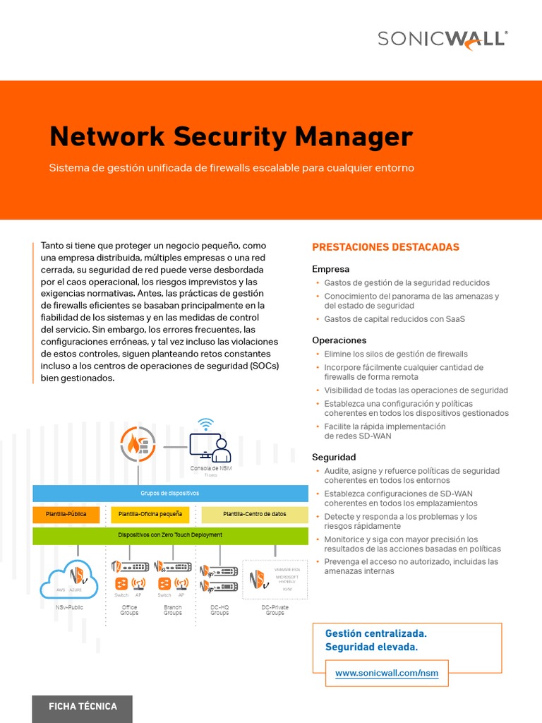 Network Security Manager | PDF | Cortafuegos (informática) | Red ...