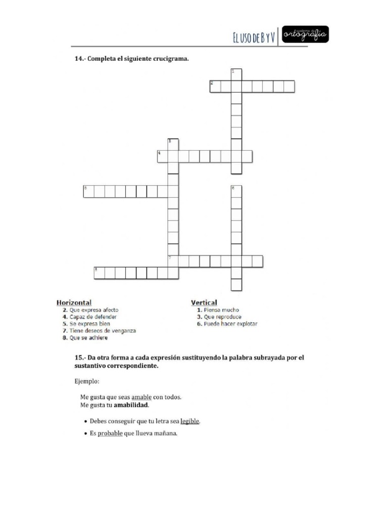 Crucigramas - Sopas de Letras | PDF