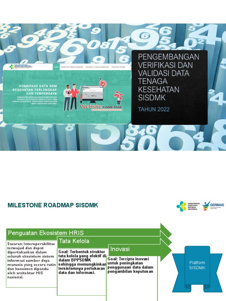 Verifikasi Dan Validasi Data SDMK | PDF