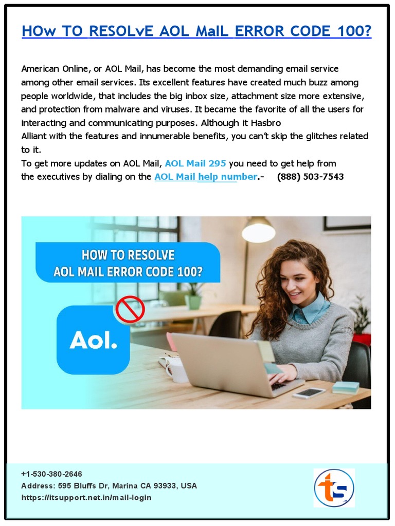 How To Resolve AOL Mail Errors | PDF | Computer Virus | Aol