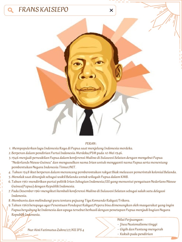 Frans Kaisiepo | PDF