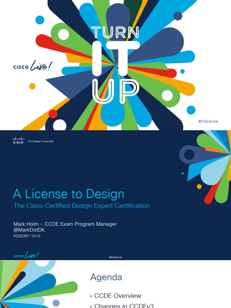 A License To Design - The Cisco Certified Design Expert Certification ...