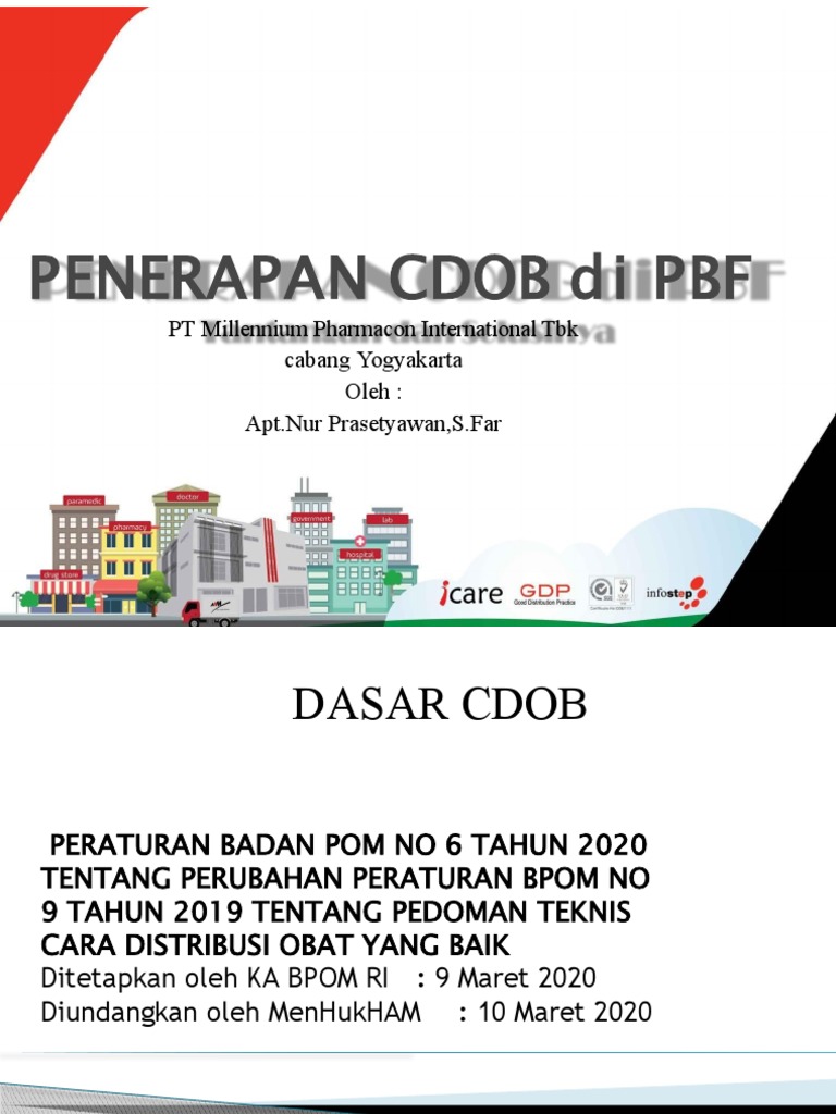 Panduan CDOB untuk PBF | PDF | Sains & Matematika