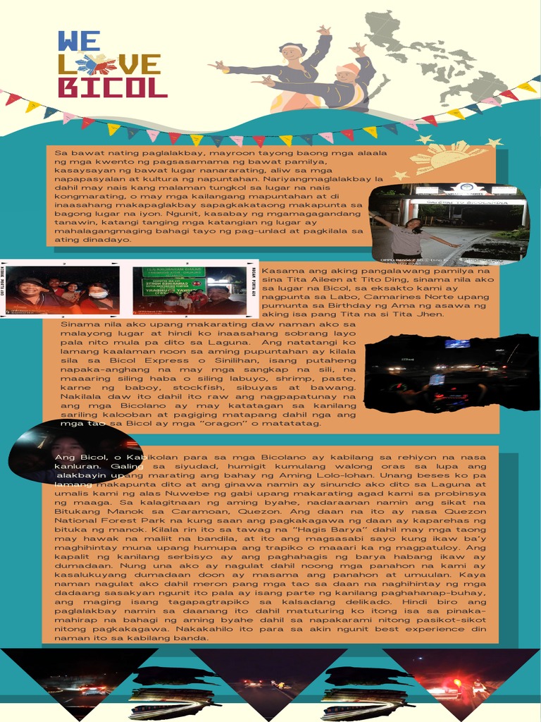 Awtput BLG.5 Lakbay Sanaysay | PDF