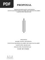 Contoh Proposal Haul 2021 | PDF