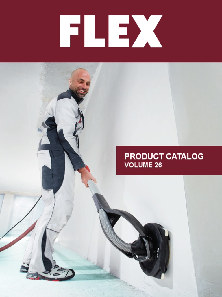 FLEX Product Catalog Vol26 | PDF | Grinding (Abrasive Cutting) | Vacuum ...