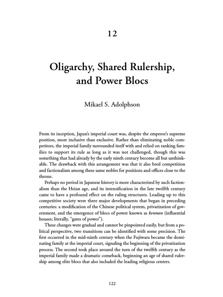 Fujiwara Family's Power Over Emperors | PDF | History