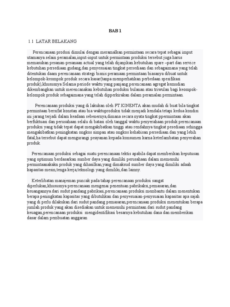 BAB 1 Laporan Agregat | PDF