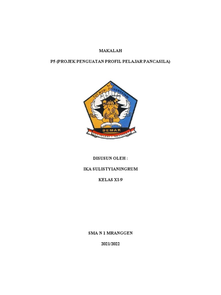 MAKALAH p5 | PDF