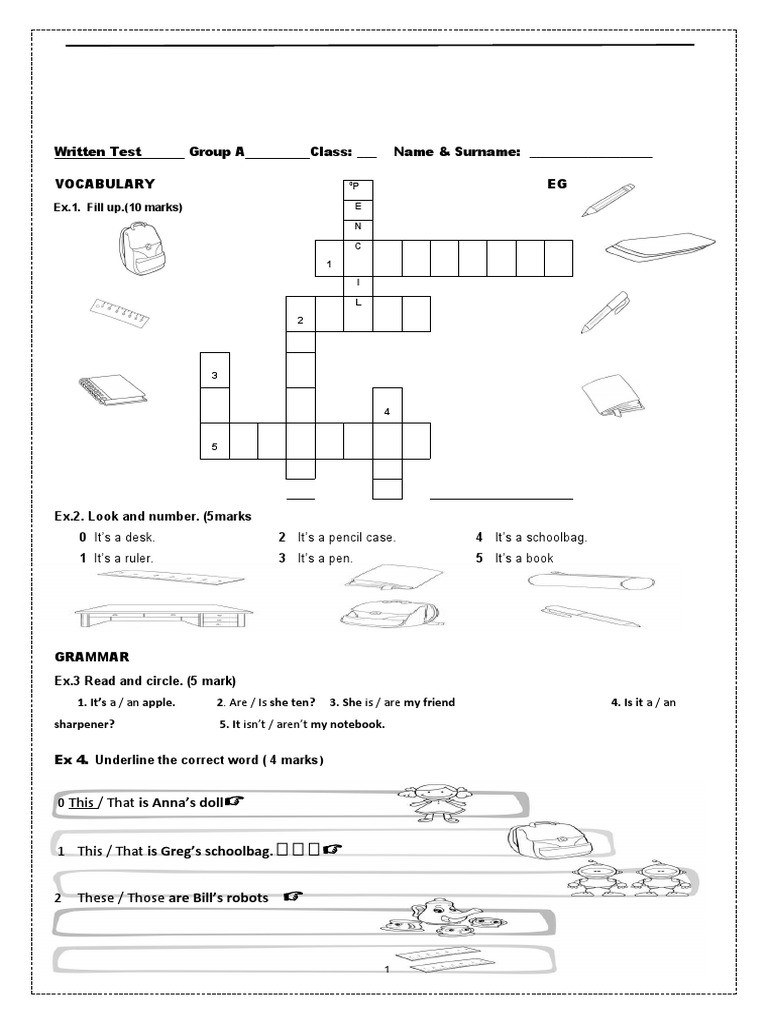 Test Smiles 3 Tremujori I Pare GR A | PDF