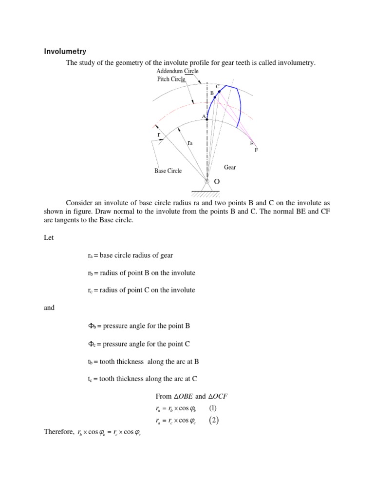 Kinematic of Machines - Gear 3 | PDF | Gear | Mechanics