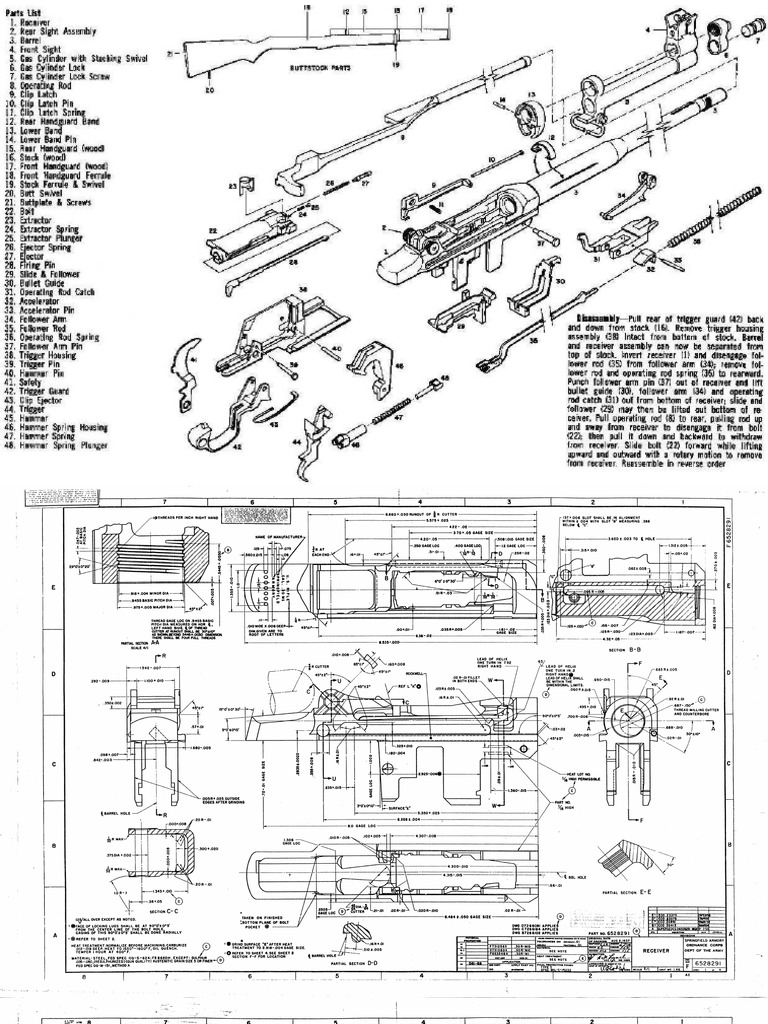 Idoc - Pub - m1 Garand Rifle Blueprints | PDF