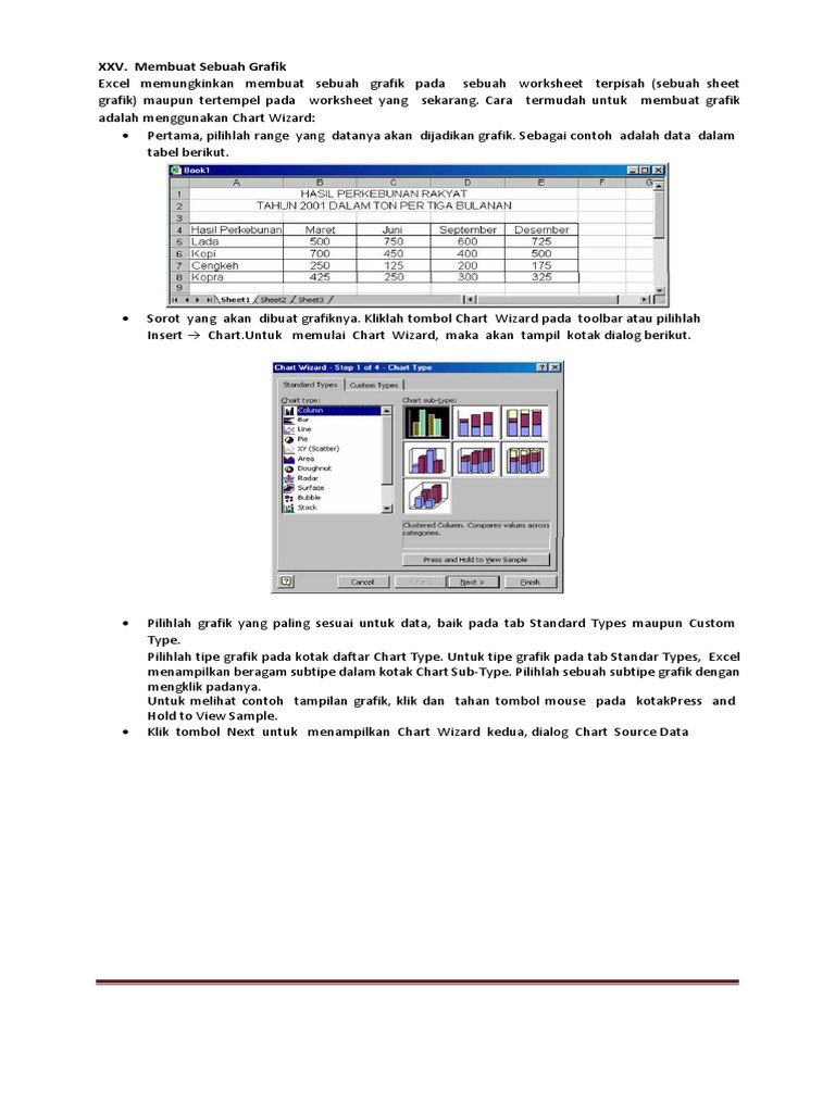 Cara Membuat Judul Grafik di Excel | PDF