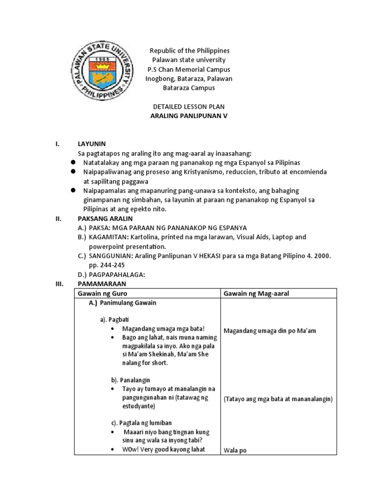 Lesson Plan Ap | PDF