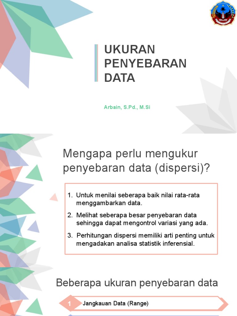 Ukuran Penyebaran Data | PDF