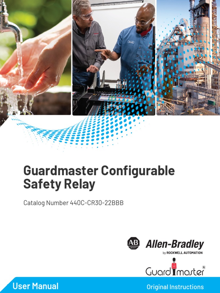Guardmaster Configurable Safety Relay: User Manual | PDF | Relay | Usb