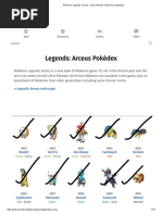 Pokémon GO Printable Checklist Pokédex - With Gen 3 | PDF | Pokémon ...