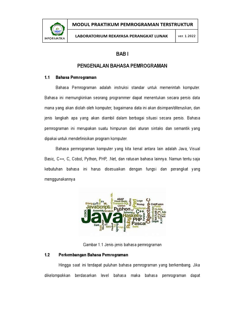 Pemrograman Terstruktur dan Python | PDF | Komputer