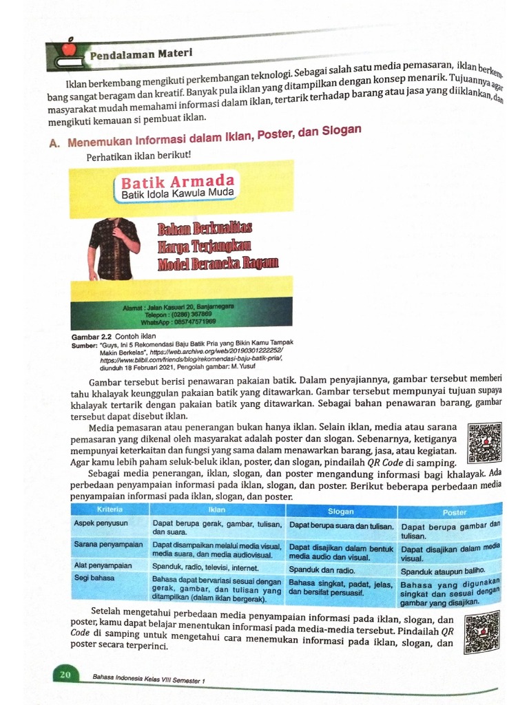 Seri Materi Teks Iklan Slogan Dan Poster | PDF