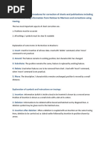 Chart Correction Procedures Guide | PDF | Latitude | Tide