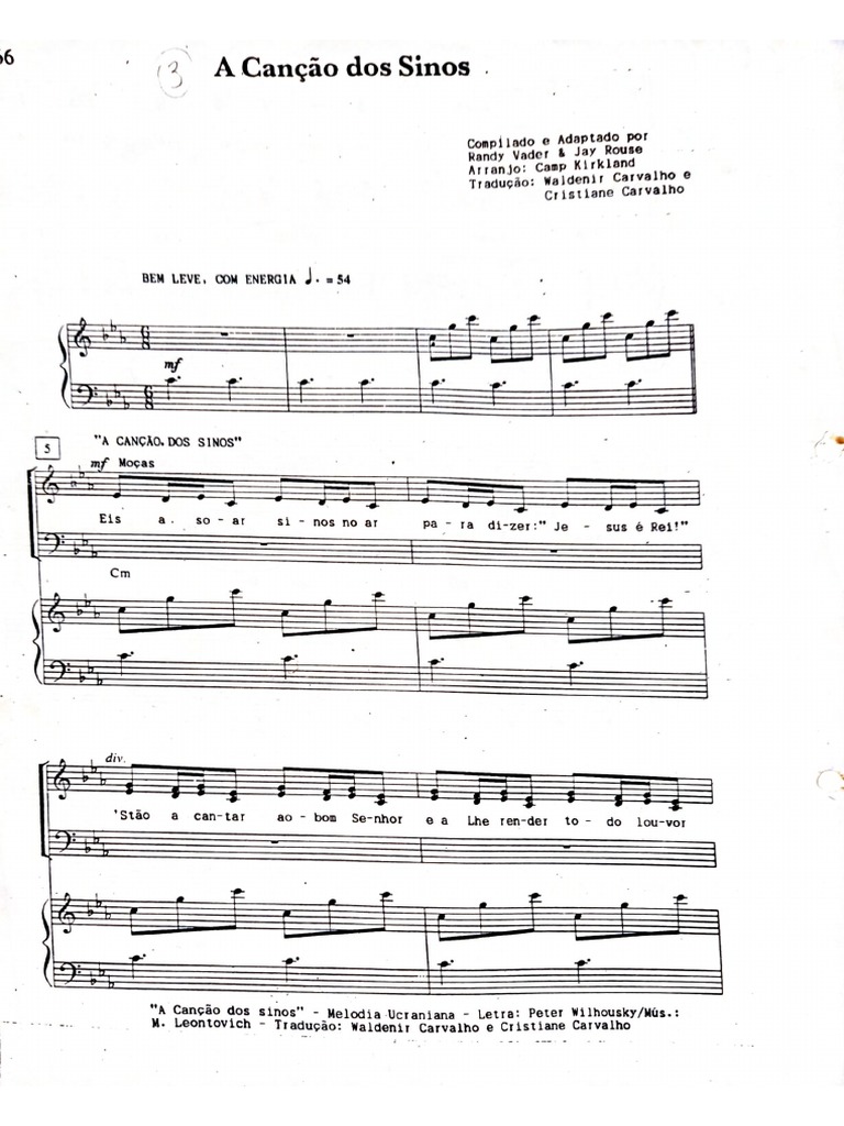Canção Dos Sinos | PDF