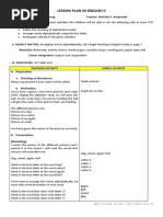 Detailed Lesson Plan in Adjectives Grade 1 | PDF | Lesson Plan | Adjective