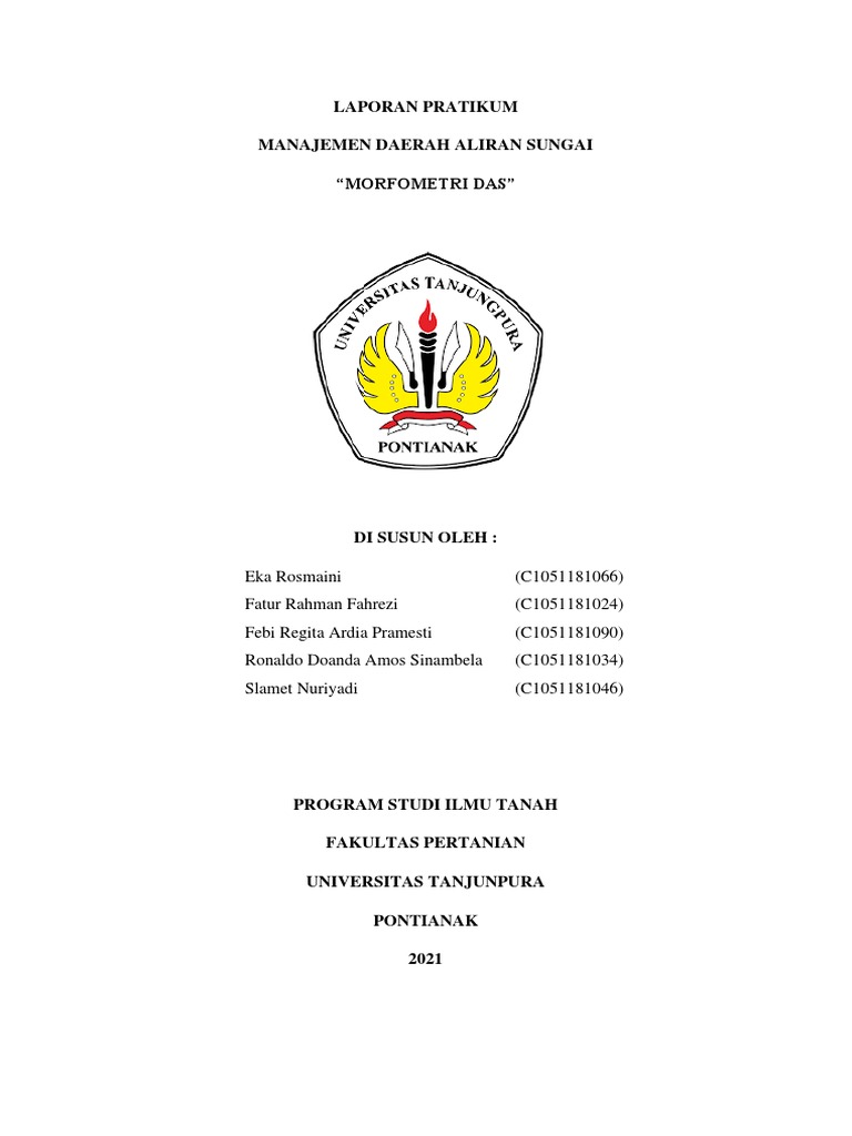 Morfometri DAS untuk Mahasiswa | PDF | Sains & Matematika | Teknologi ...