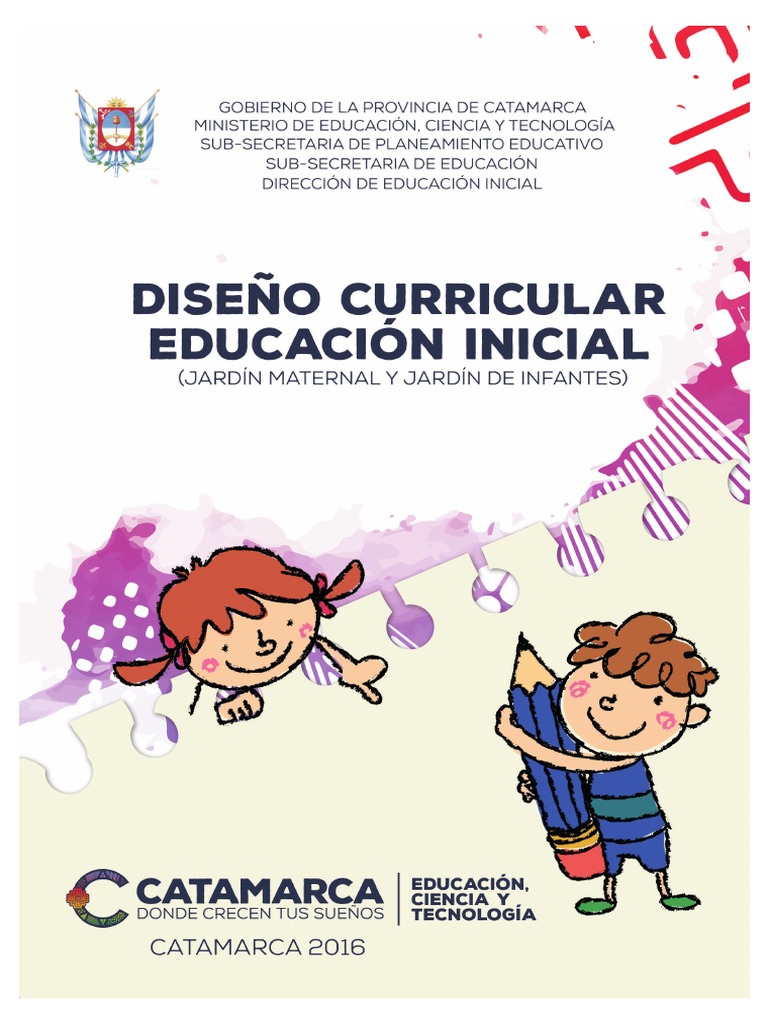 Diseño Curricular - Nivel Inicial | PDF | Educación de la primera ...