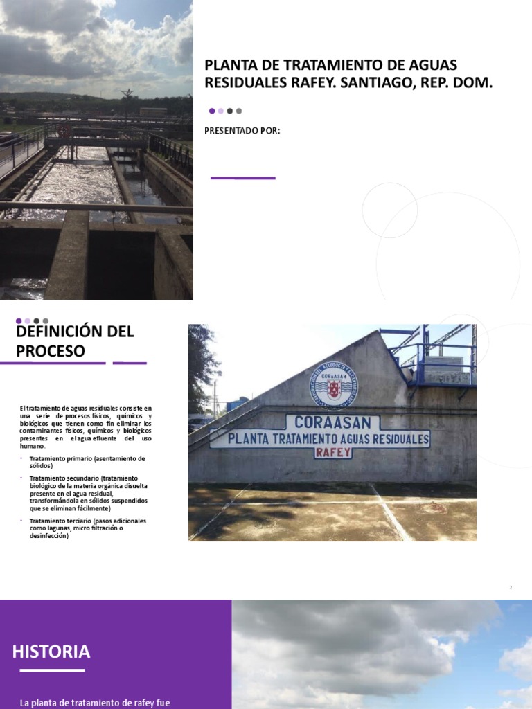Planta de Tratamiento de Aguas Residuales Rafey | PDF | Tratamiento de ...