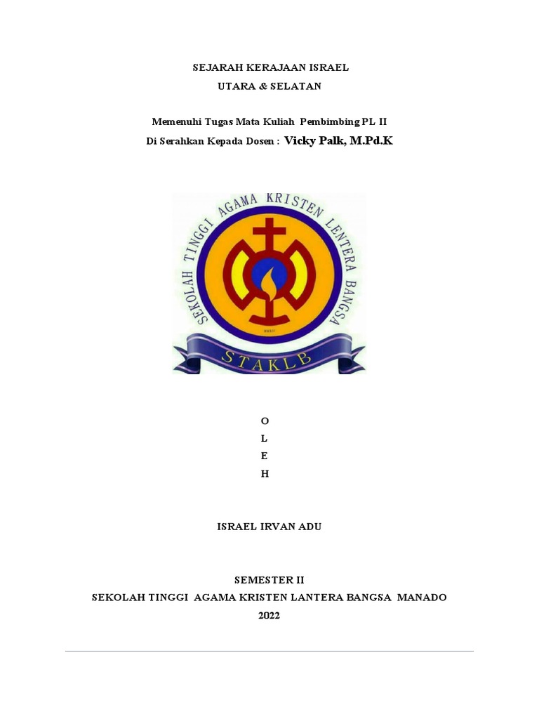 Sejarah Kerajaan Israel | PDF