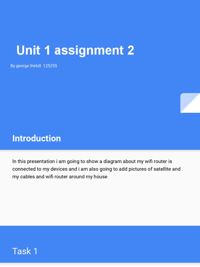 Unit 1 Assignment 2 | PDF