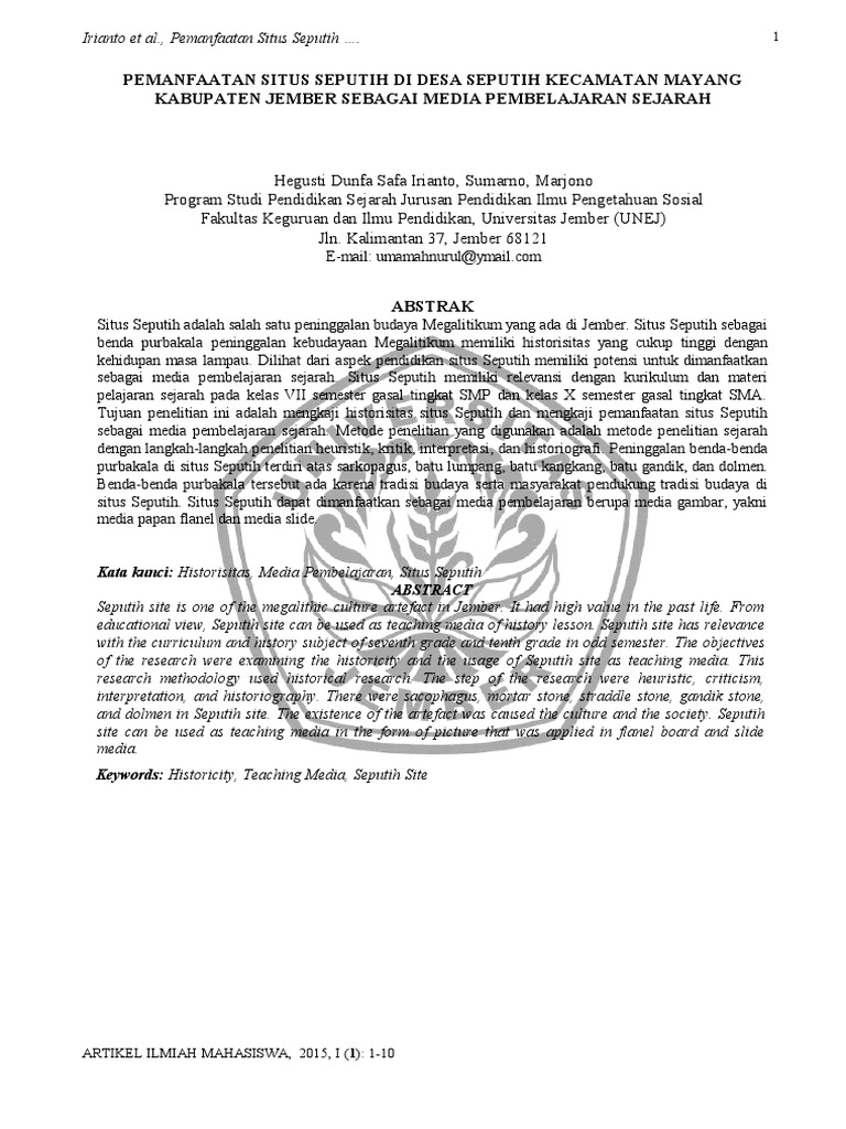 Hegusti Dunfa Safa Irianto | PDF | Ilmu Sosial