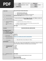 Lesson Plan in Science | PDF | Solar System | Planets
