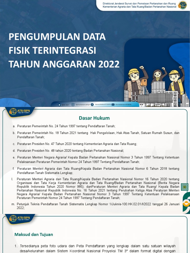 Paparan Pengumpulan Data Fisik Terintegrasi | PDF